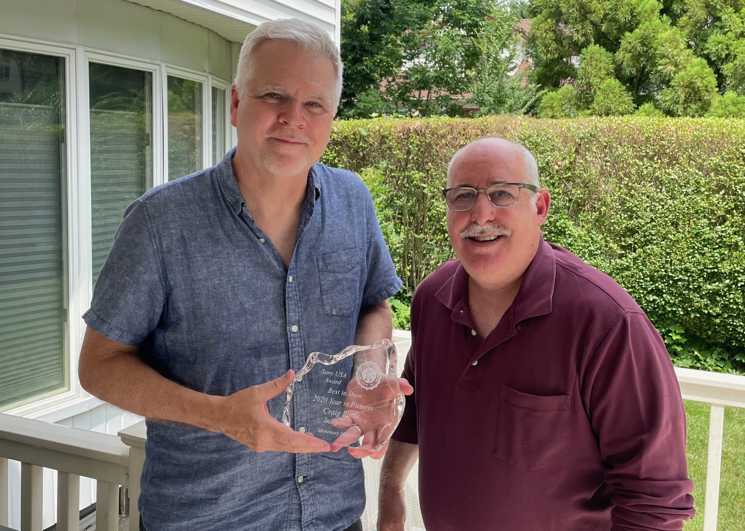 The 2020 Best in Show winner Craig Ruttle gets his long awaited award ...